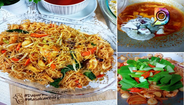 Cara Paling Senang Buat Bihun Goreng Tomyam Yang Super Sedap. Sekali Makan Pasti Ketagih ...
